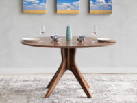 "Kapok" Round Pedestal Table - Nathan Hunter Design