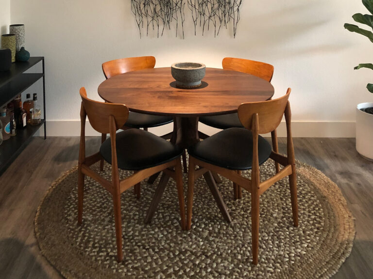 "Kapok" Round Pedestal Table - Nathan Hunter Design